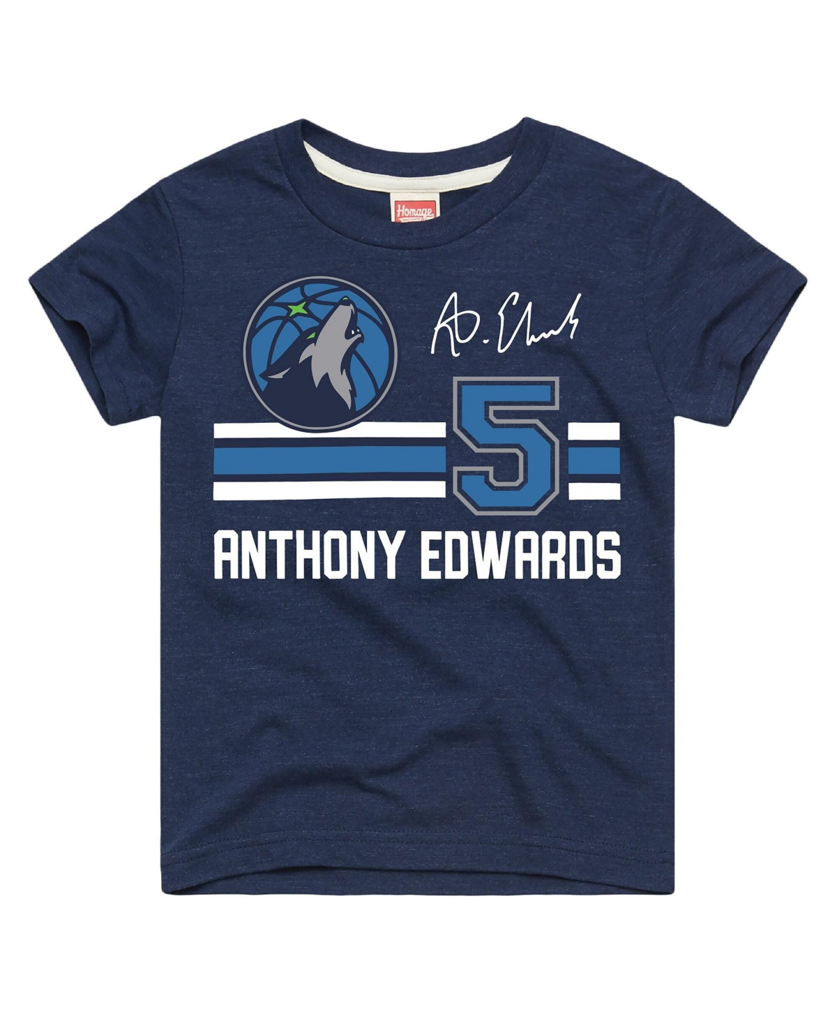 Click here for Homage Big Boys and Girls Anthony Edwards Navy Min... prices