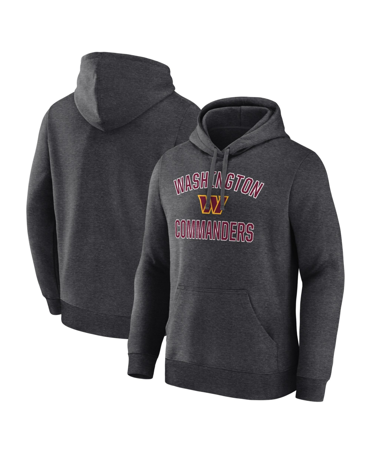 Click here for Logo Athletic Mens Heather Charcoal Washington Com... prices