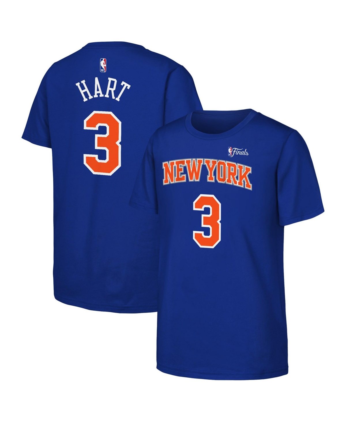 Click here for Nike Big Boys and Girls Josh Hart Blue New York Kn... prices