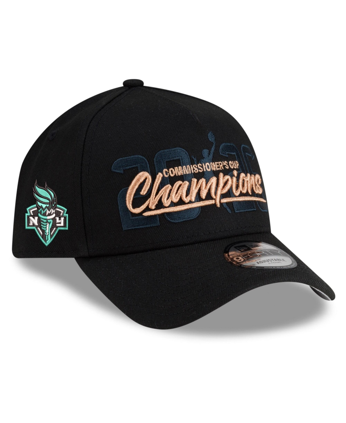 Click here for New Era Mens Black New York Liberty 2026 Wnba Comm... prices