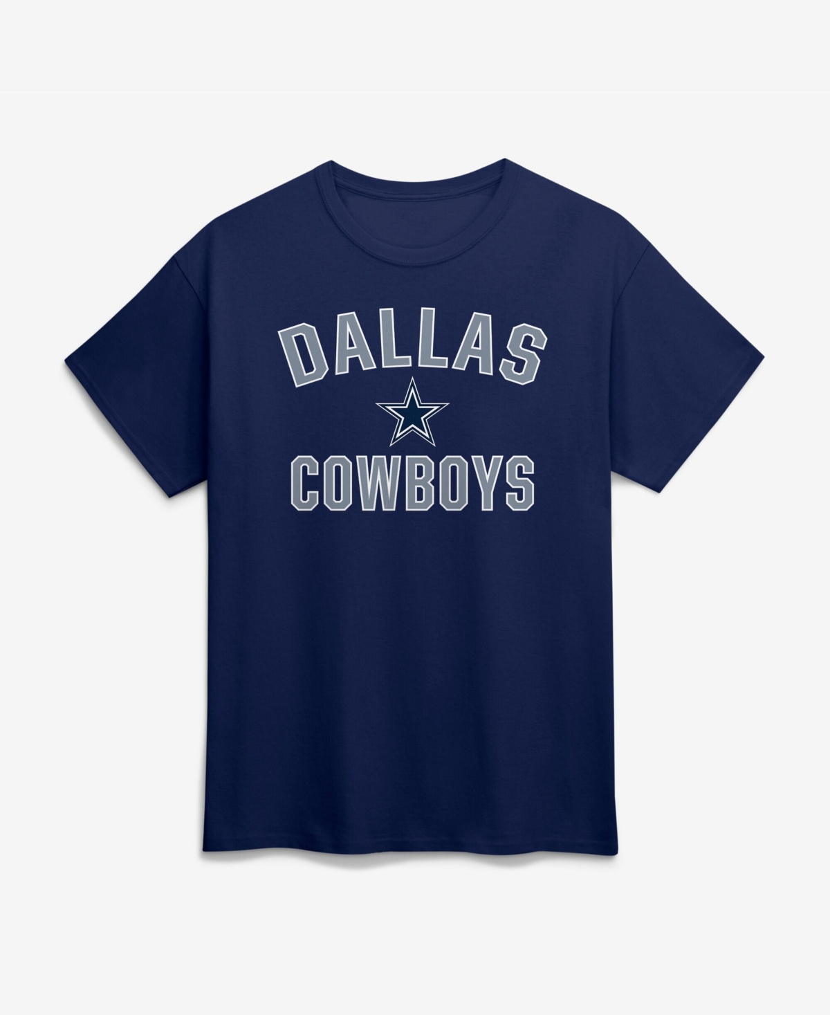 Click here for Logo Athletic Mens Navy Dallas Cowboys Cotton Vict... prices