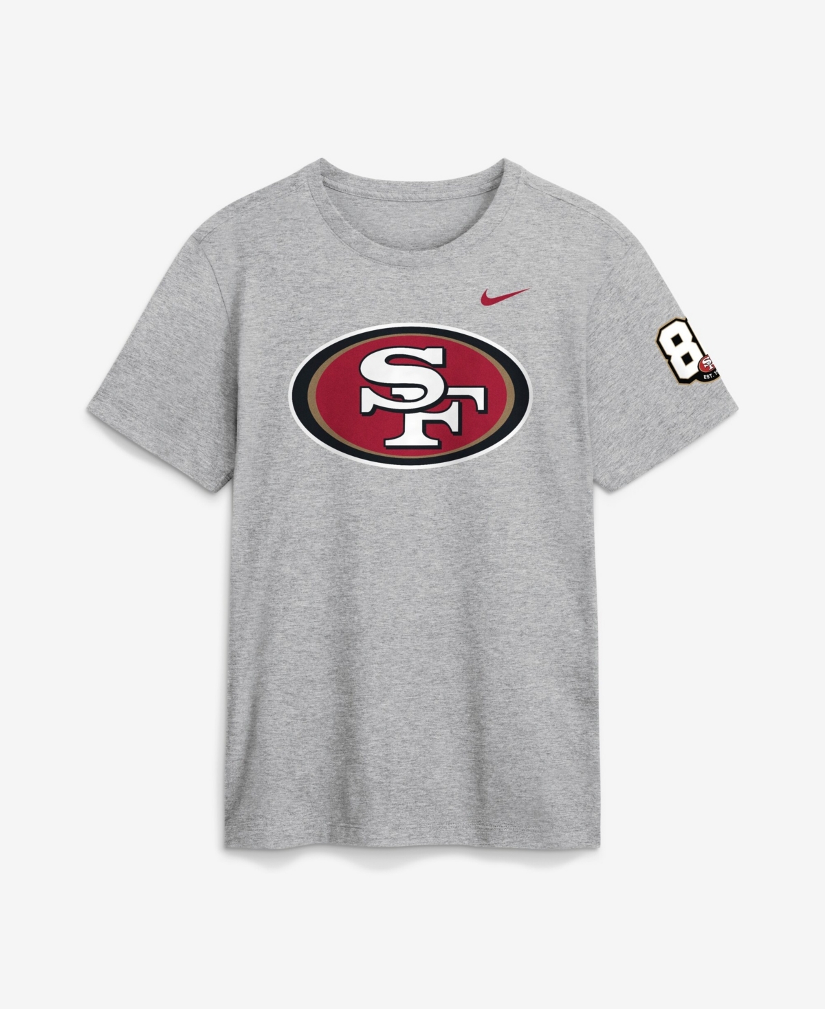 Click here for Nike Mens Heather Gray San Francisco 49ers 80th An... prices
