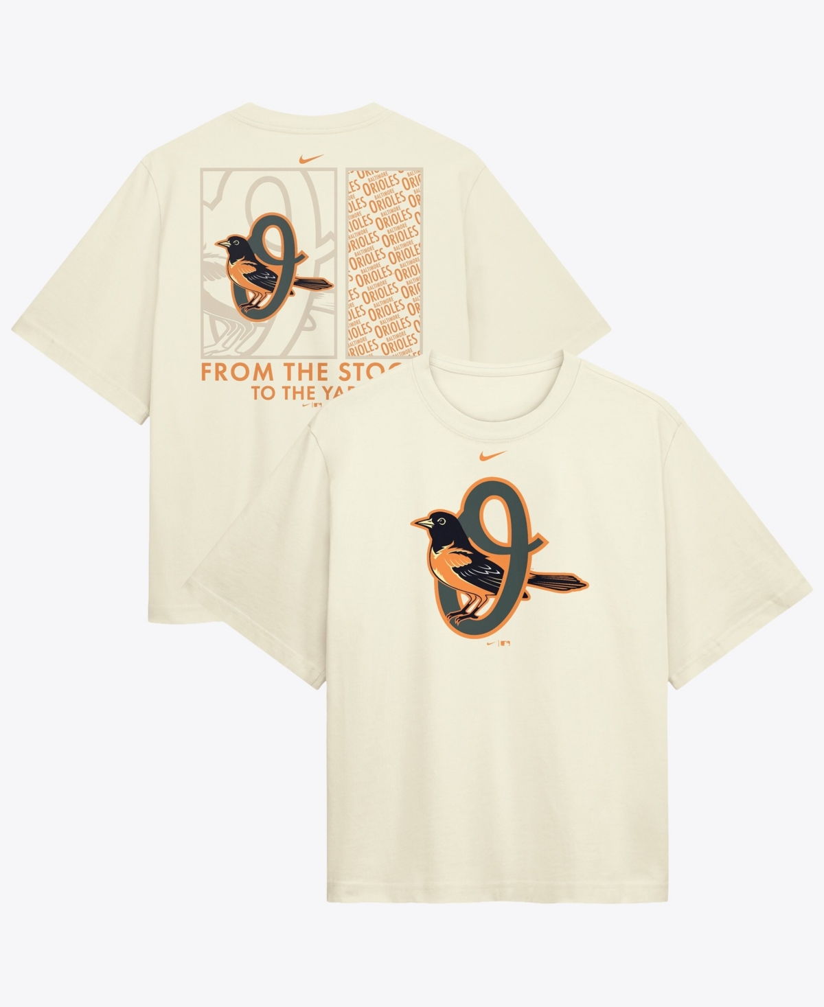 Click here for Nike Womens Cream Baltimore Orioles Premium Essent... prices