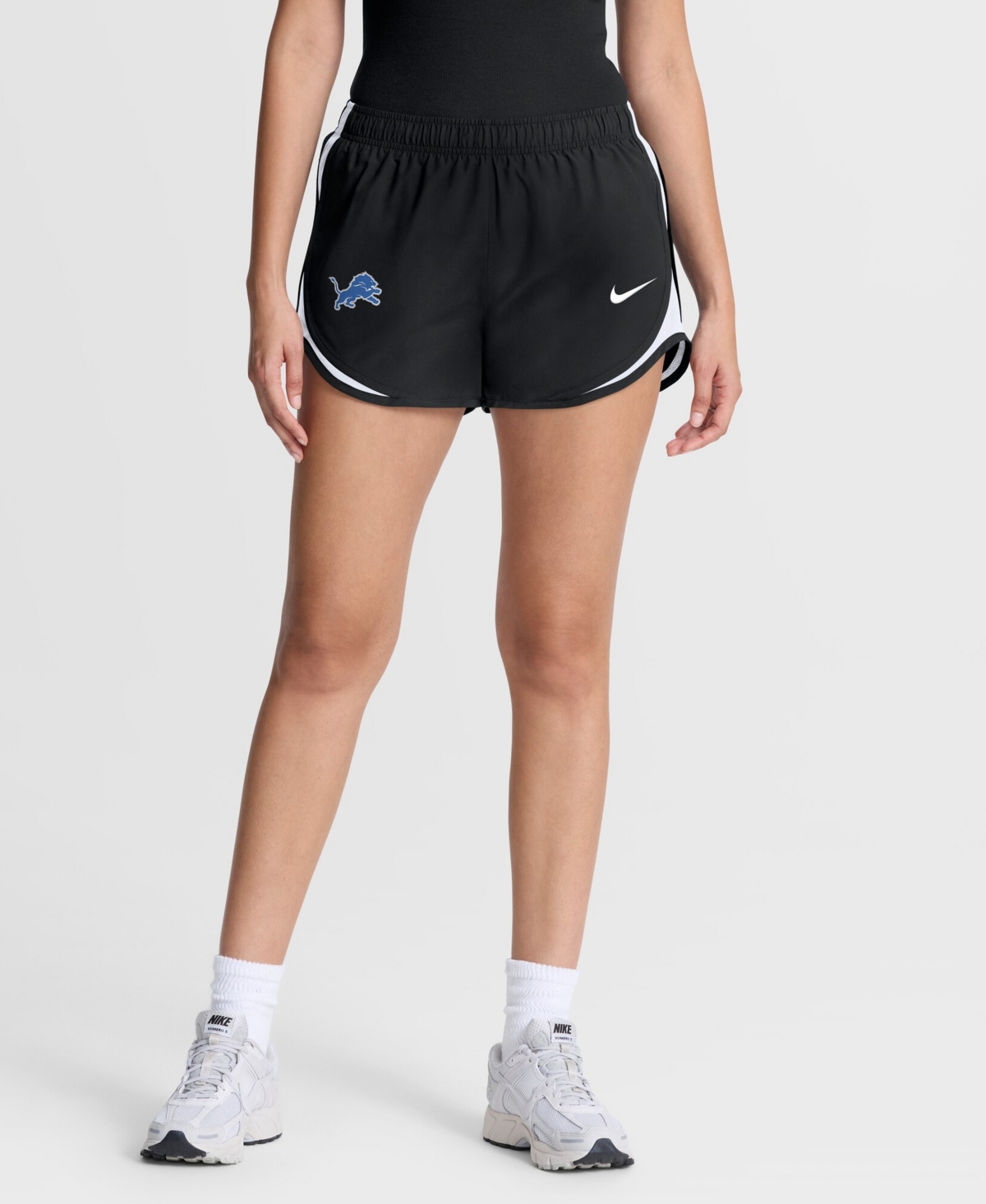 Click here for Nike Womens Detroit Lions Tempo Dri-fit Mid-Rise S... prices
