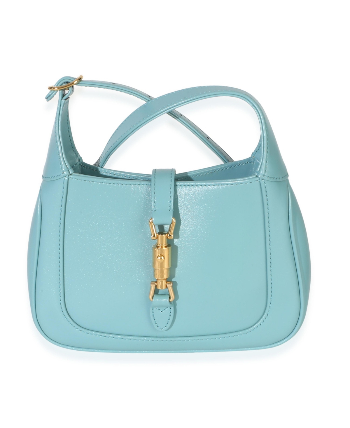 Click here for Pre-Owned Gucci Dusty Azure Boarded Dyana Lux Calf... prices