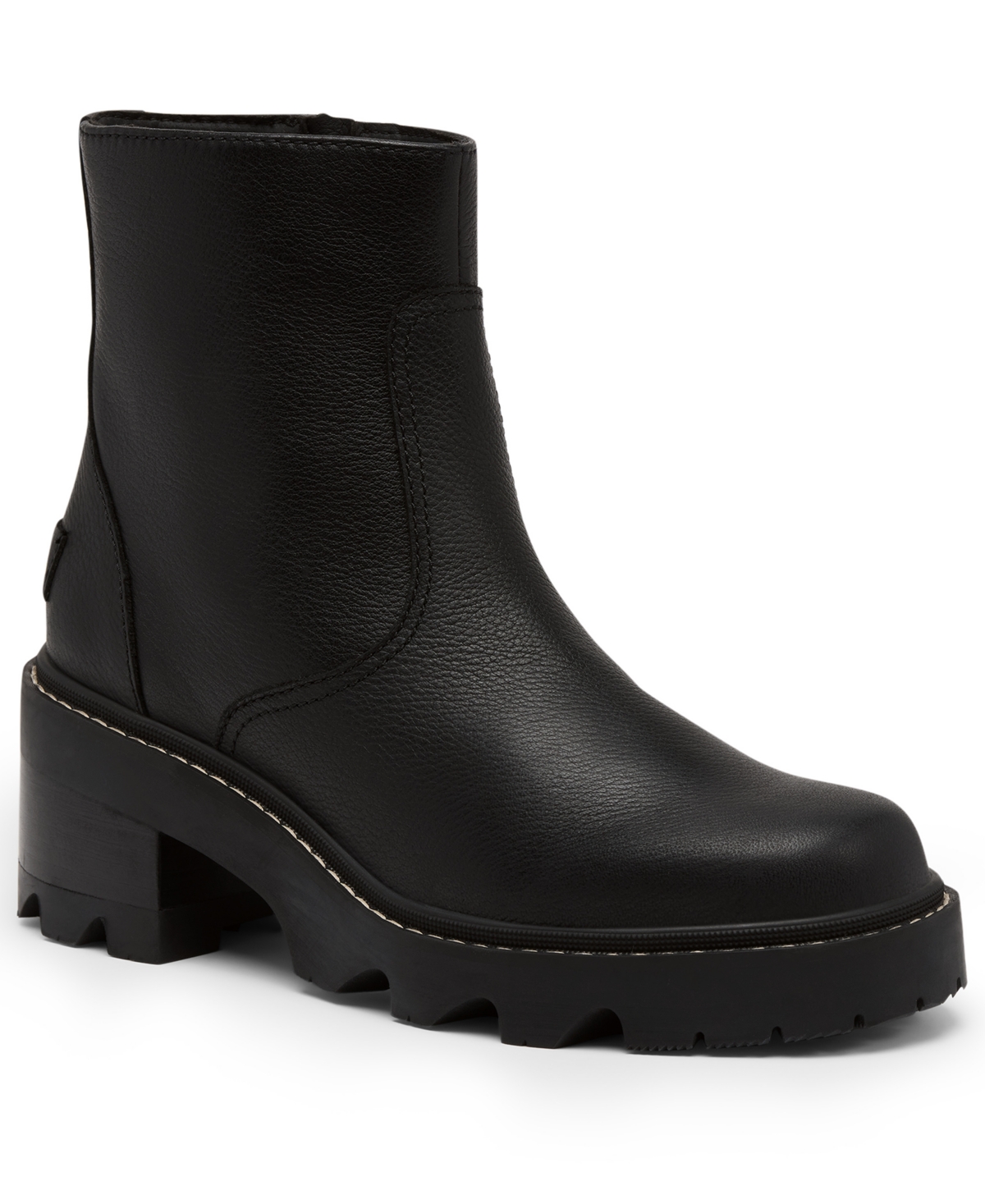 Click here for Sorel Womens Joan Now Zipper Booties - Black/Black prices