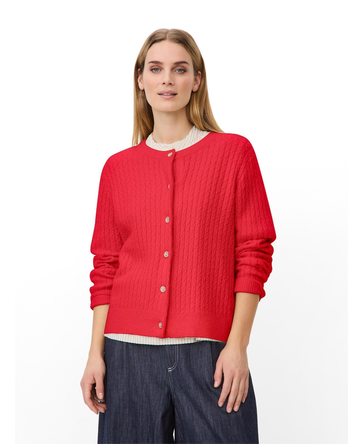Click here for Masai Copenhagen Womens MaLeryntha Cable-Knit Butt... prices