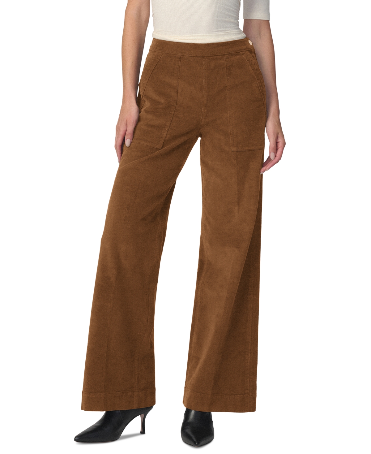 Click here for Joes Jeans Womens The Side Zip Wide Leg Corduroy H... prices