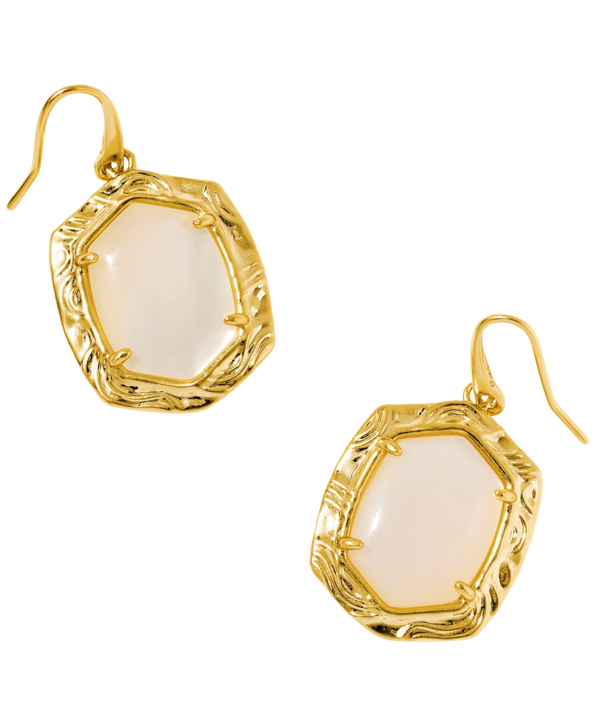 Click here for Kendra Scott Tiger Eye Striped Daphne Drop Earring... prices