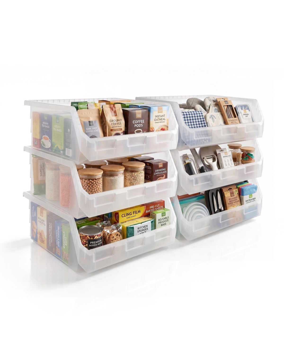 Click here for Sorbus Extra Large Open Front Stackable Kitchen St... prices