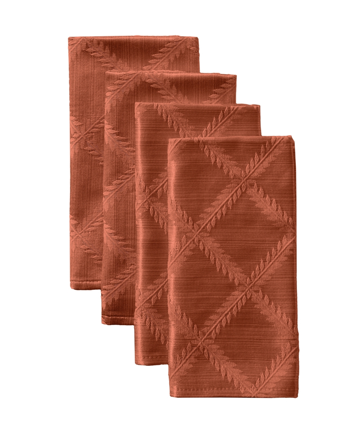 Click here for Lenox Laurel Leaf Napkins  Set of 4 - Rust prices