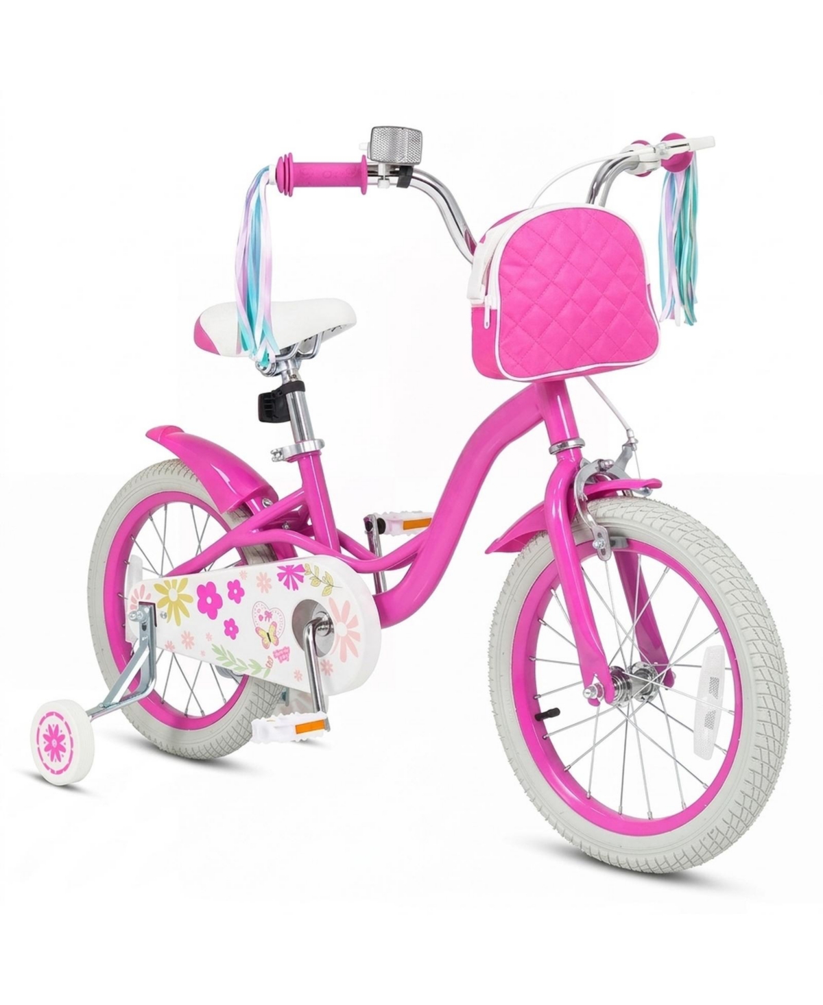 Click here for Hongge 16-Inch Girls Bike with Front Bag and Dual... prices