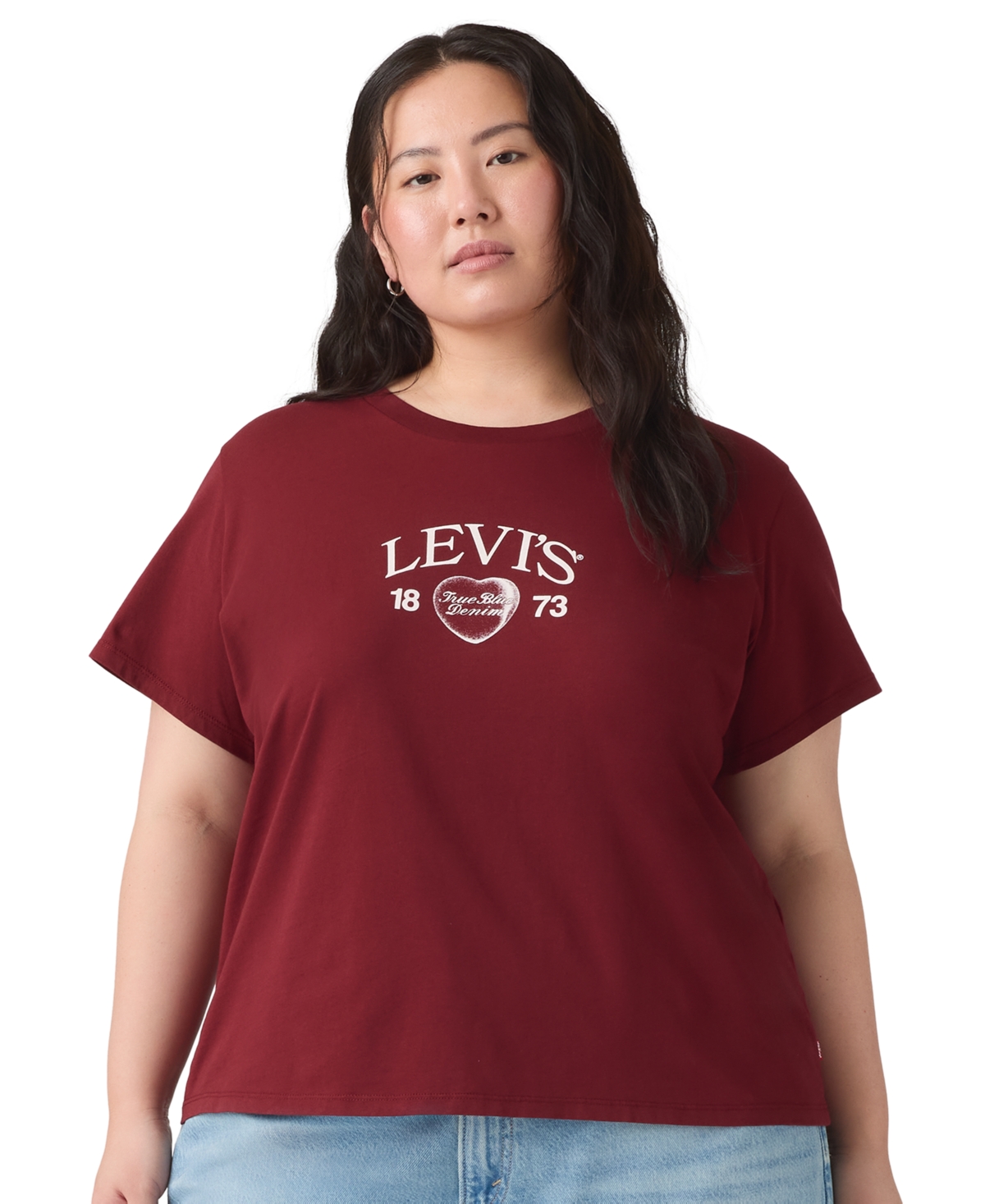 Click here for Levis Plus Size Perfect Crewneck T-Shirt - Pl Levi... prices