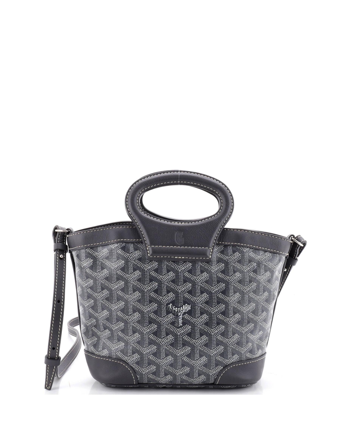 Click here for Pre-Owned Goyard Mini Beluga Bag Coated Canvas - G... prices