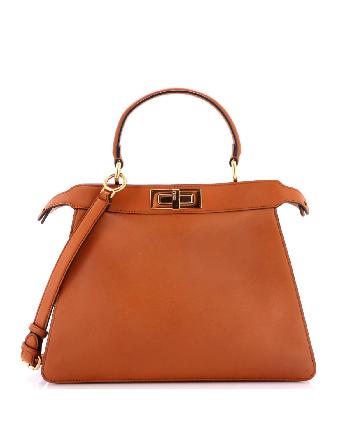 Click here for Pre-Owned Fendi Medium Peekaboo ISeeU Bag Leather... prices