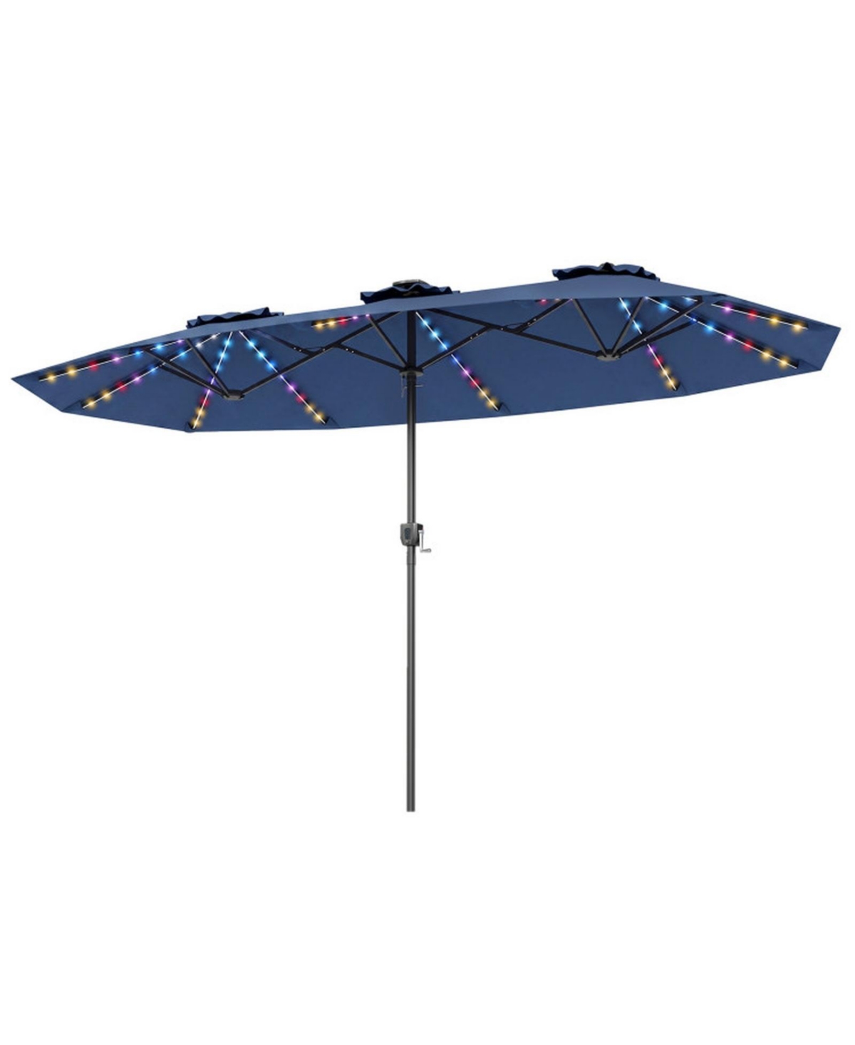 Click here for Gouun Double-Sided Patio Umbrella with Color-Chang... prices