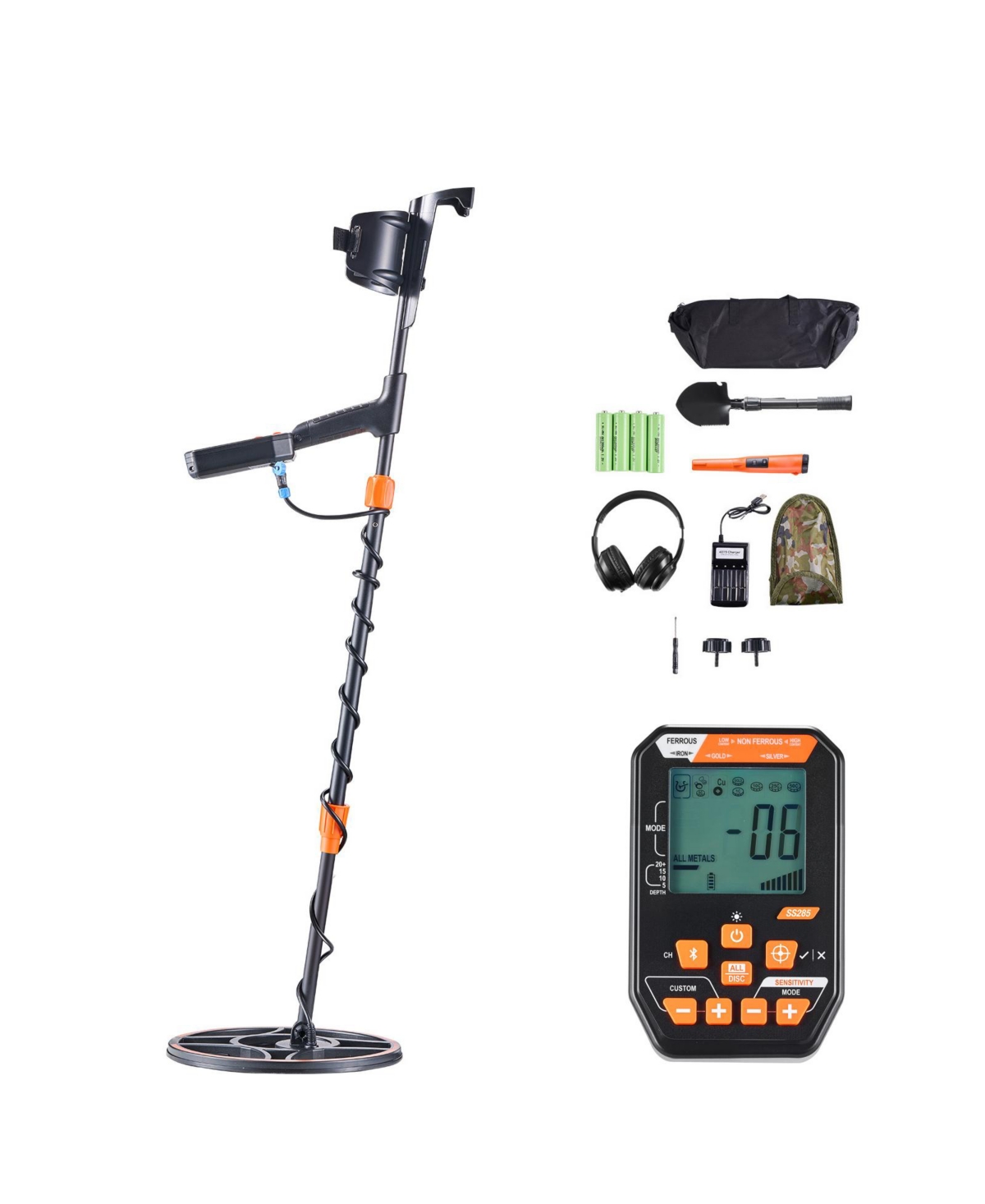 Click here for Hongge 12-Inch Search Coil Metal Detector for Gold... prices
