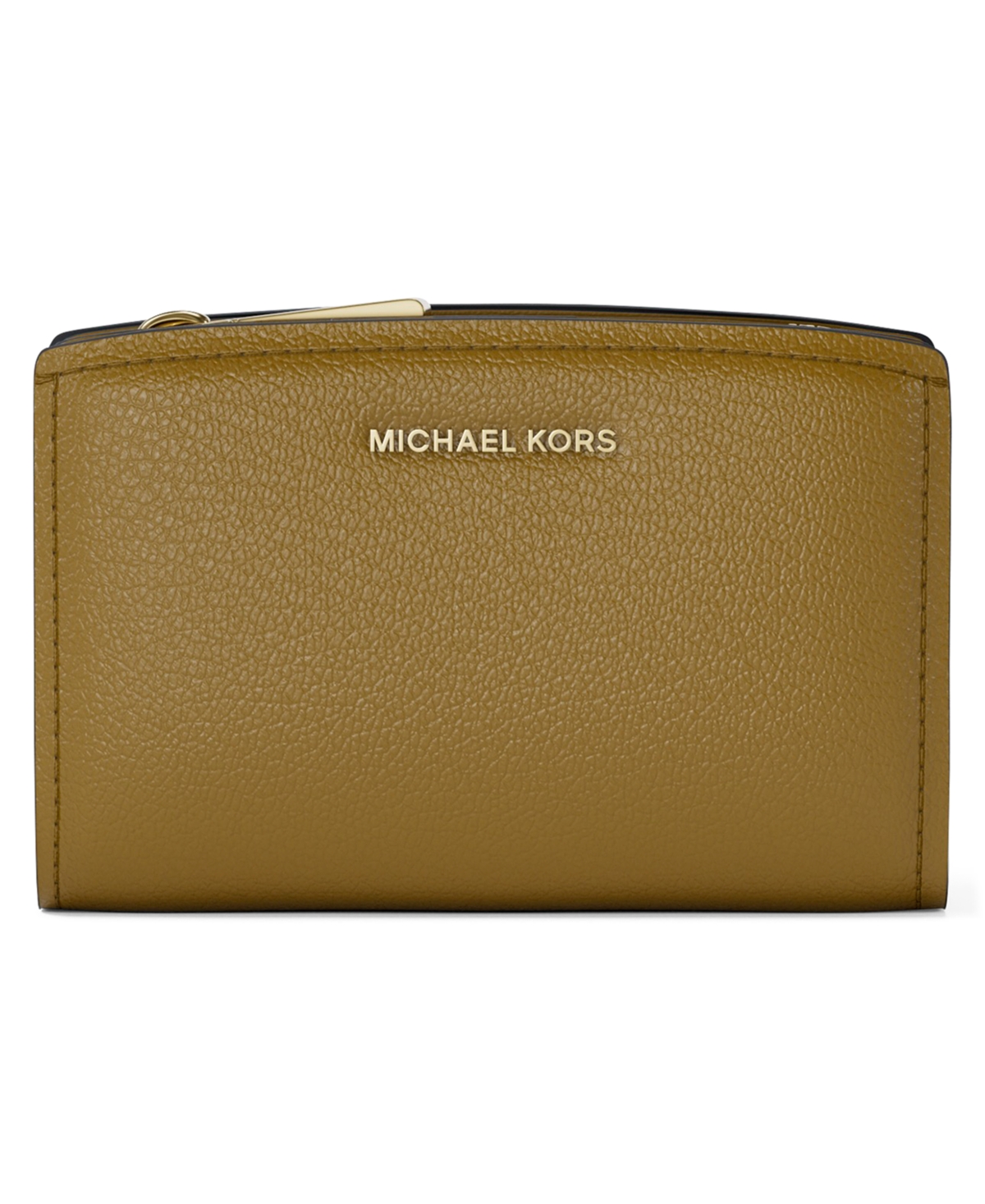Click here for Michael Kors Bryant Leather Zip Around Wallet - Ch... prices