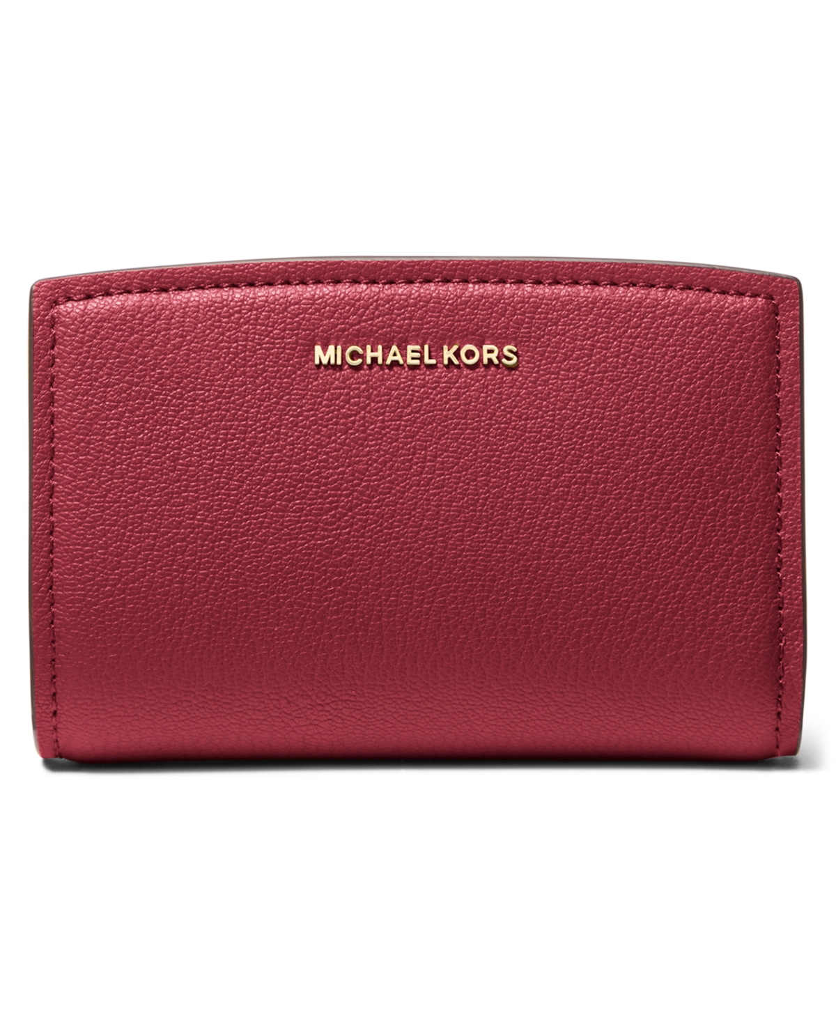 Click here for Michael Kors Bryant Leather Zip Around Wallet - De... prices