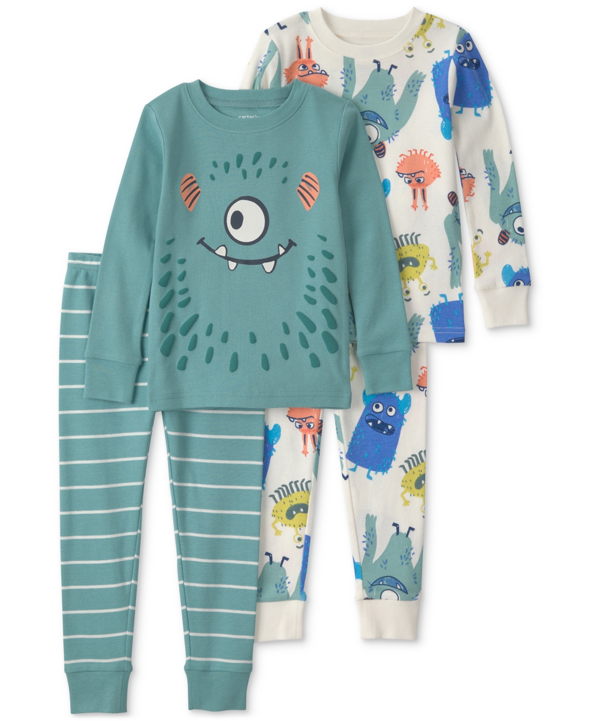 Click here for Carters Toddler Boys 2T-5T Monster Cotton Snug-Fit... prices
