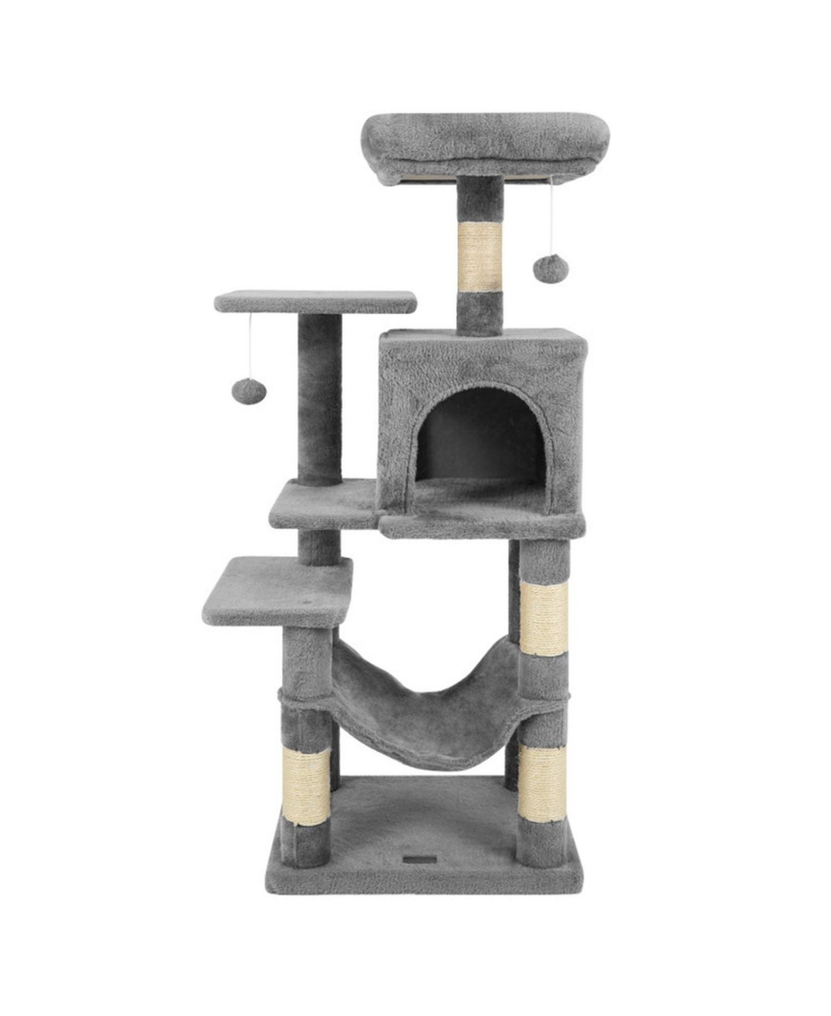 Click here for Sugift Multi-Level Cat Tower with 2-Door Condo Pad... prices