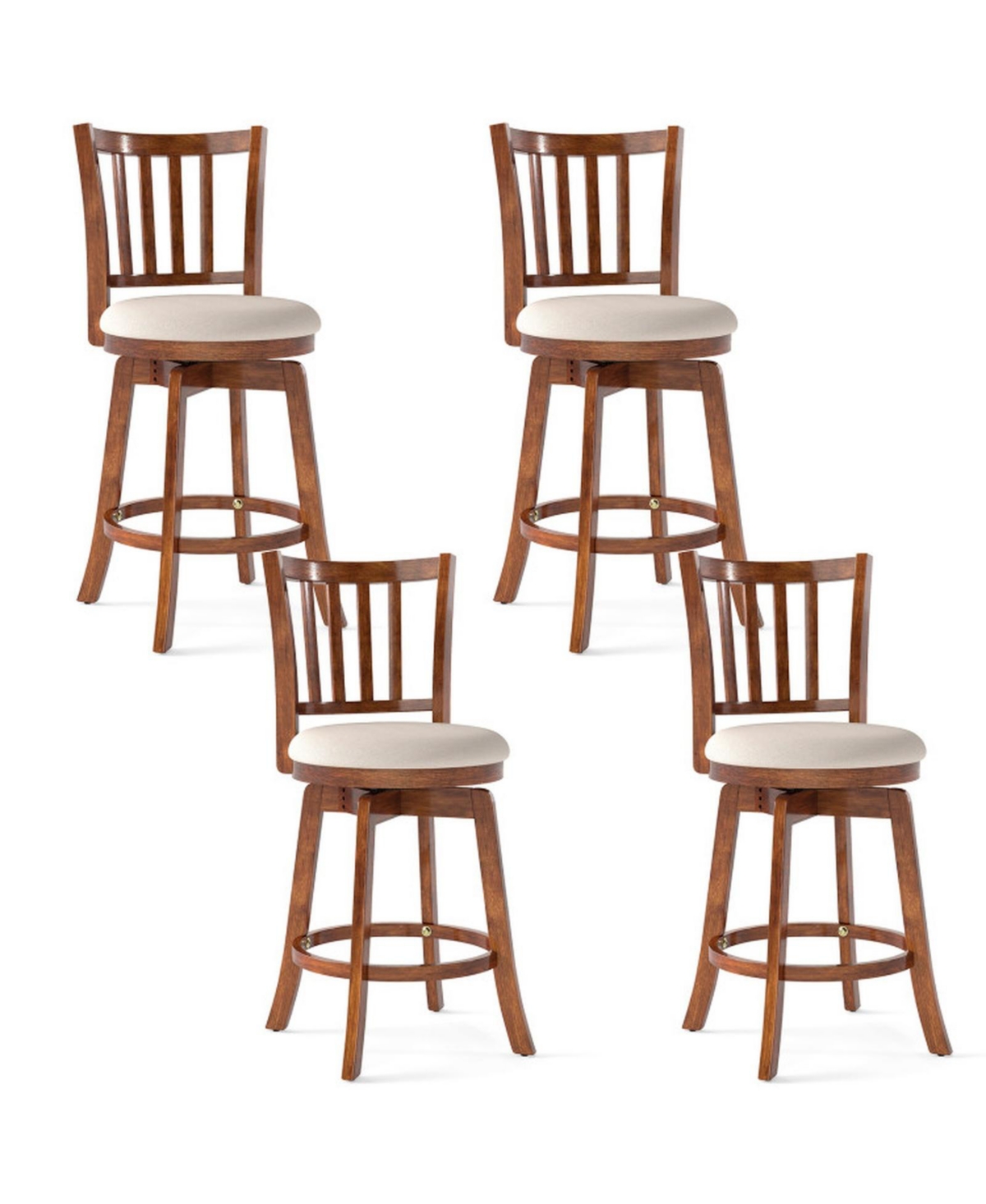 Click here for Sugift Set of 4 360degree(s) Rotating Counter Heig... prices