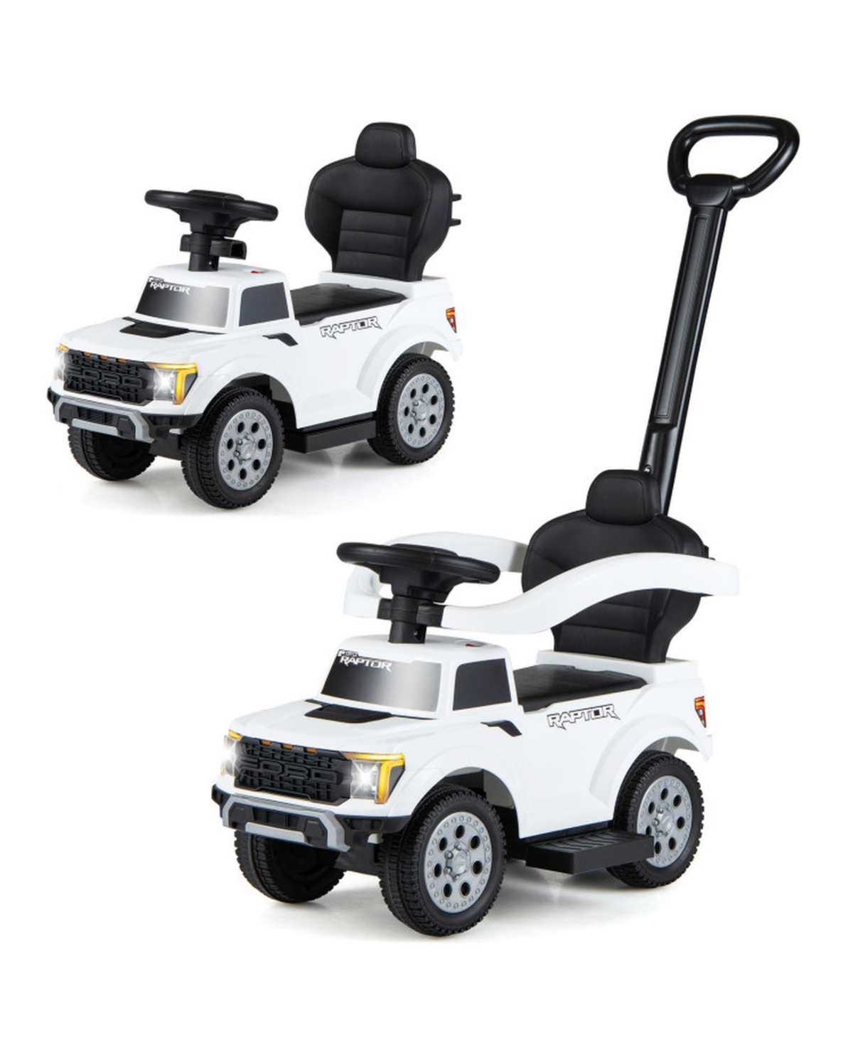 Click here for Hongge 3-in-1 Kids Ride-On Push Car with Led Light... prices