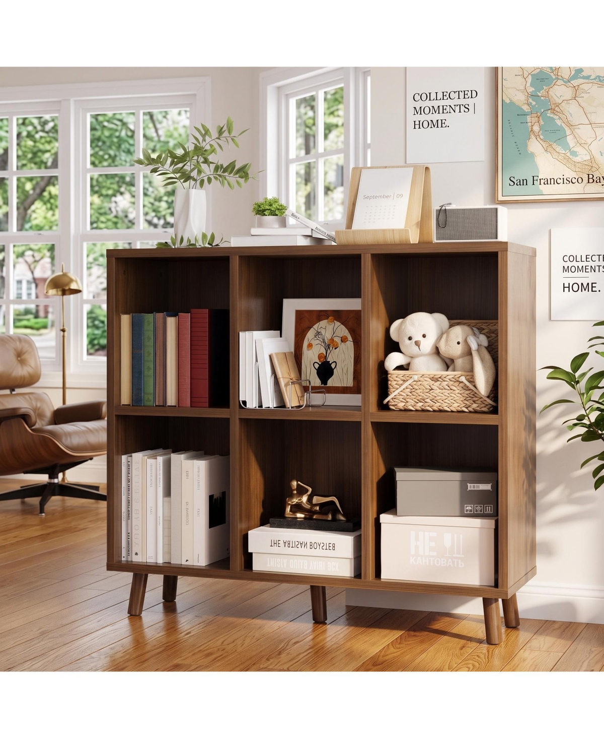 Click here for homfan Cube Bookshelf Organizer  Freestanding Open... prices