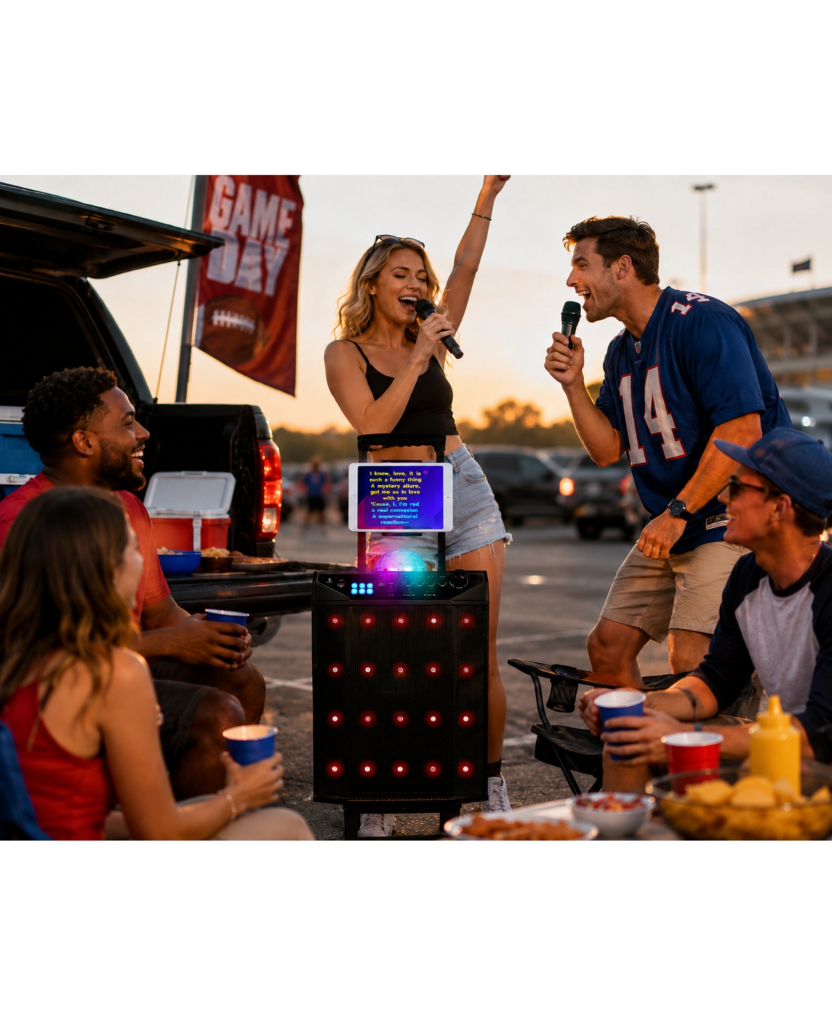 Click here for Ethos Tailgate Bluetooth Speaker with Dual Wireles... prices