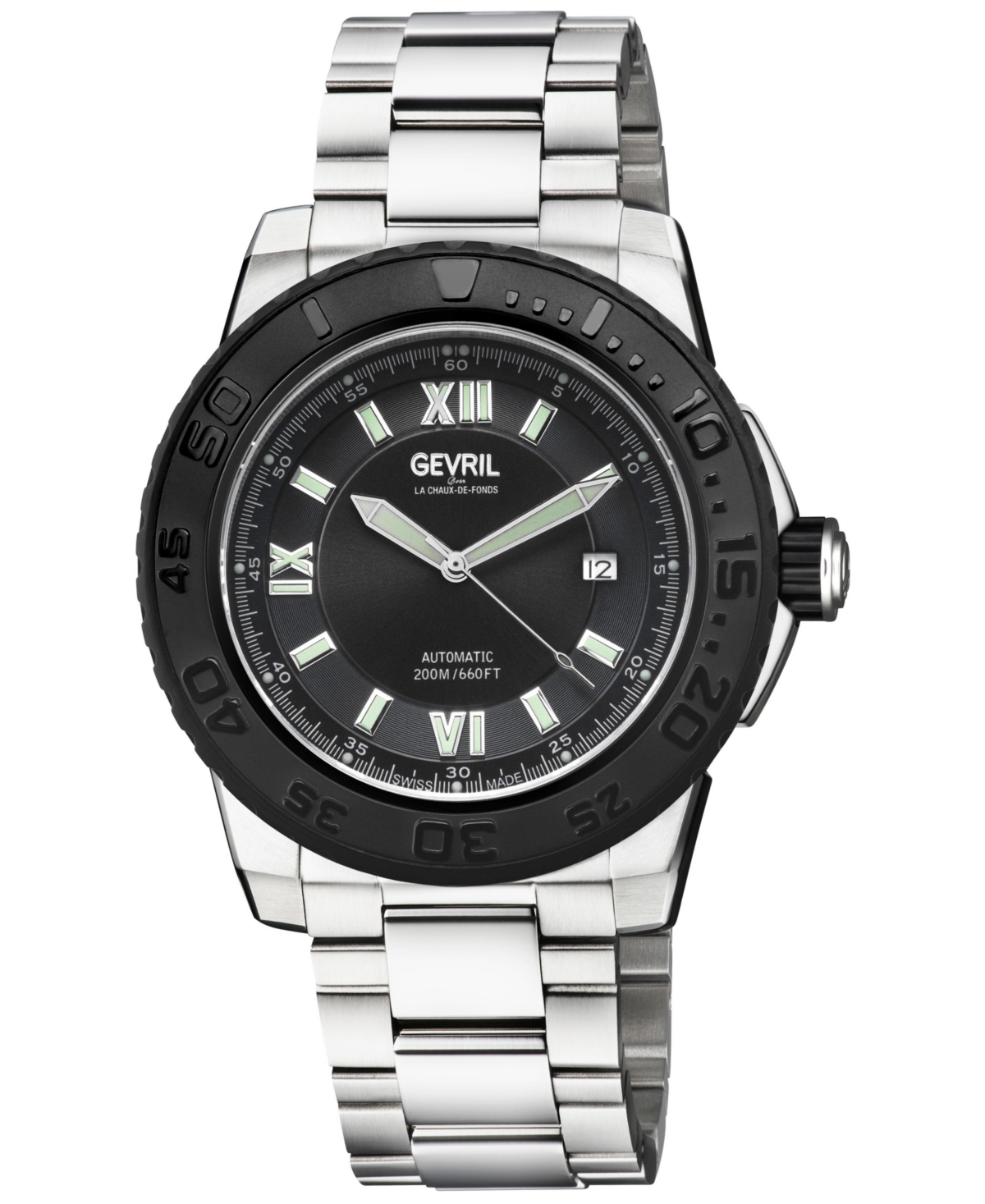 Click here for Gevril Mens Swiss Made Seacloud Swiss Automatic Si... prices