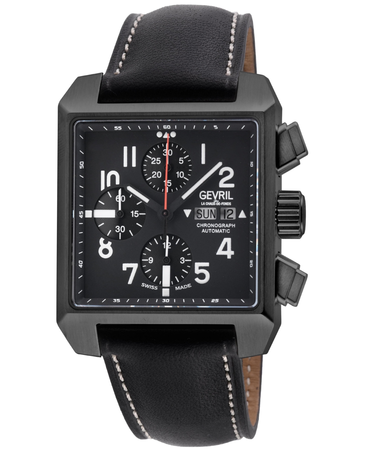 Click here for Gevril Mens Swiss Made Herald Square Swiss Automat... prices