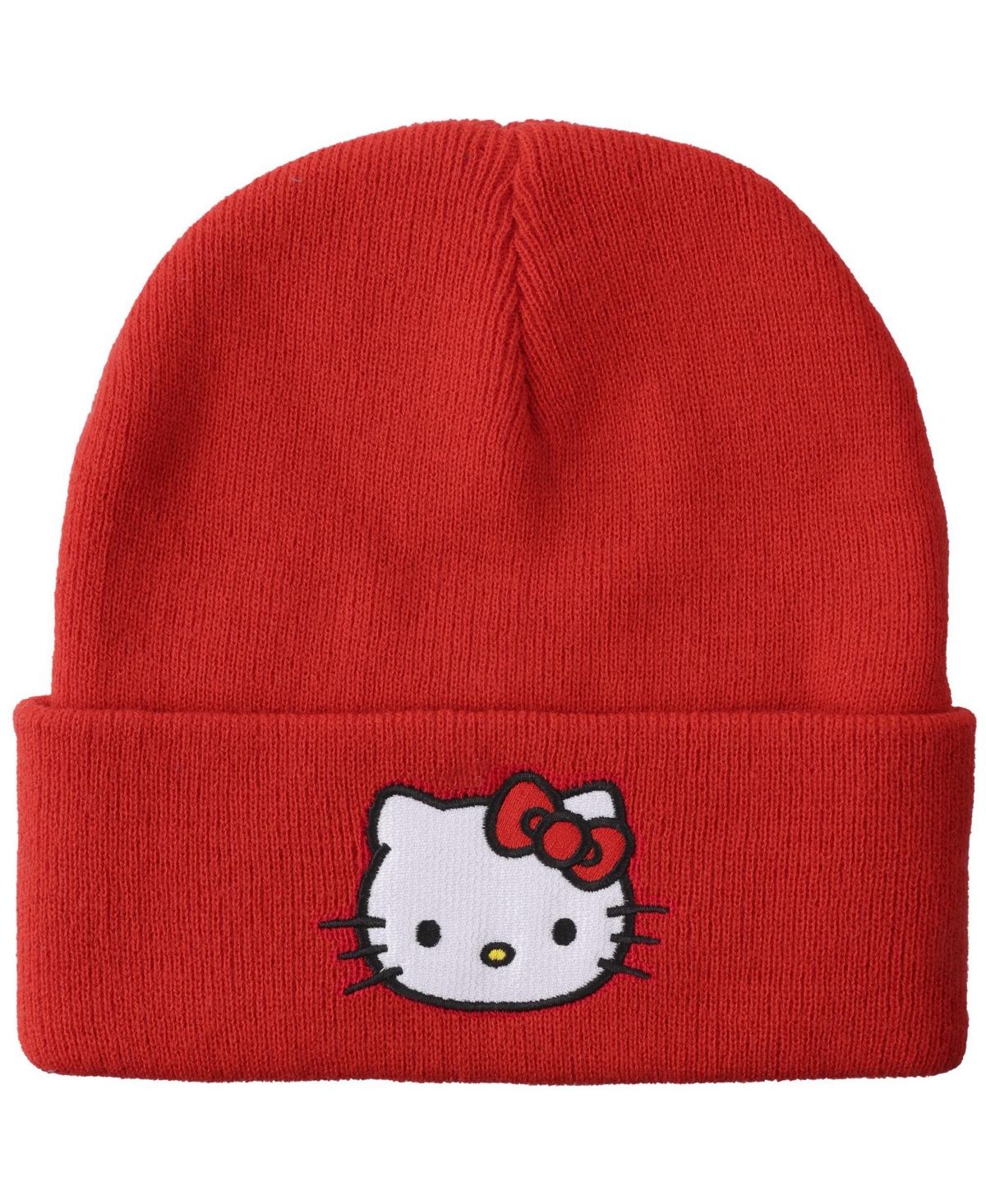 Click here for Hello Kitty Embroidered Character Face Cuff Beanie... prices