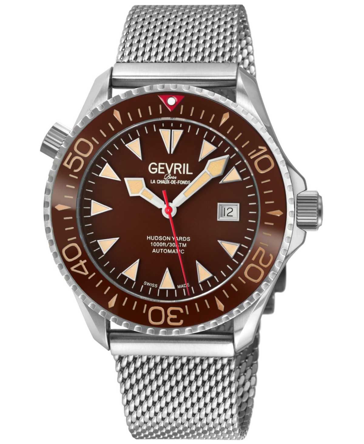 Click here for Gevril Mens Swiss Made Hudson Yards Swiss Automati... prices