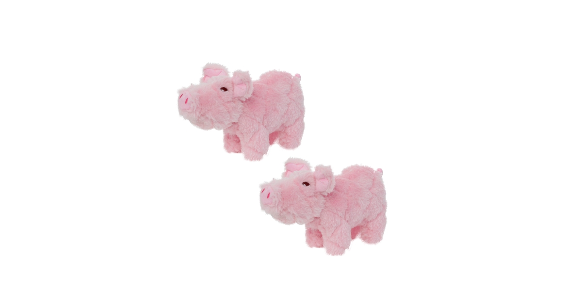 Click here for Mighty Jr Farm Piglet 2 Pack  Durable Plush Squeak... prices