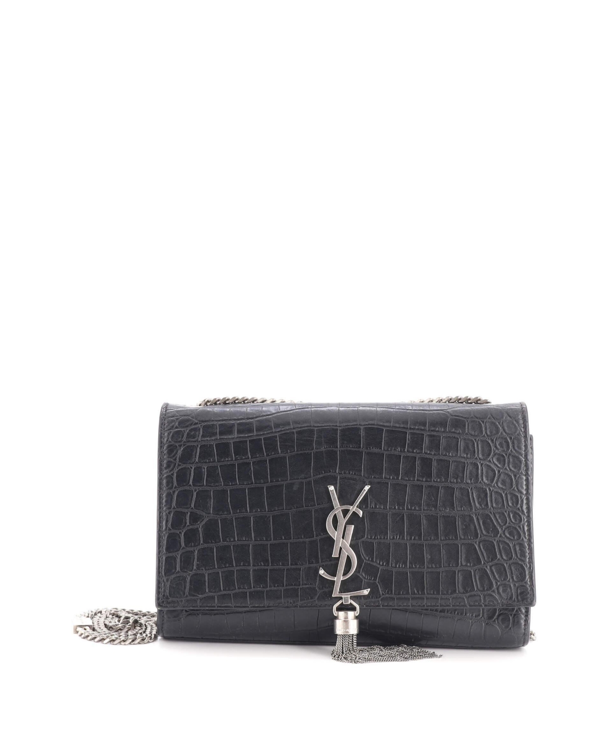 Click here for Pre-Owned Saint Laurent Medium Classic Monogram Ta... prices