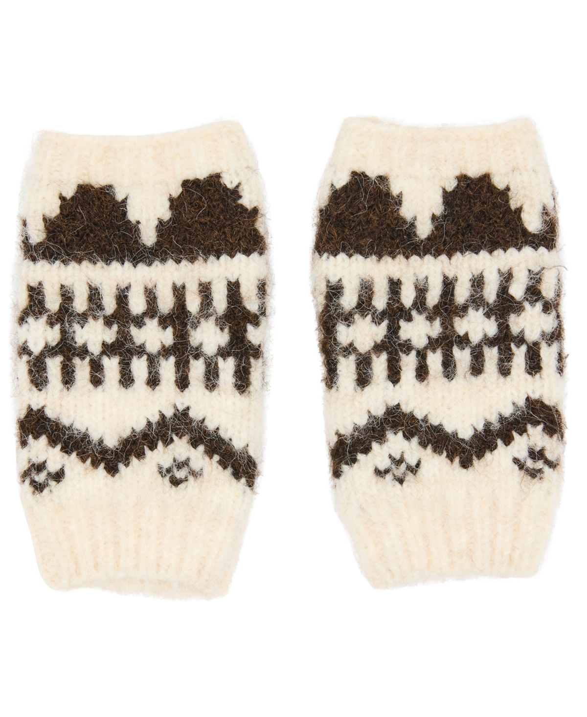 Click here for Steve Madden Womens Fair Isle Handwarmer Gloves -... prices