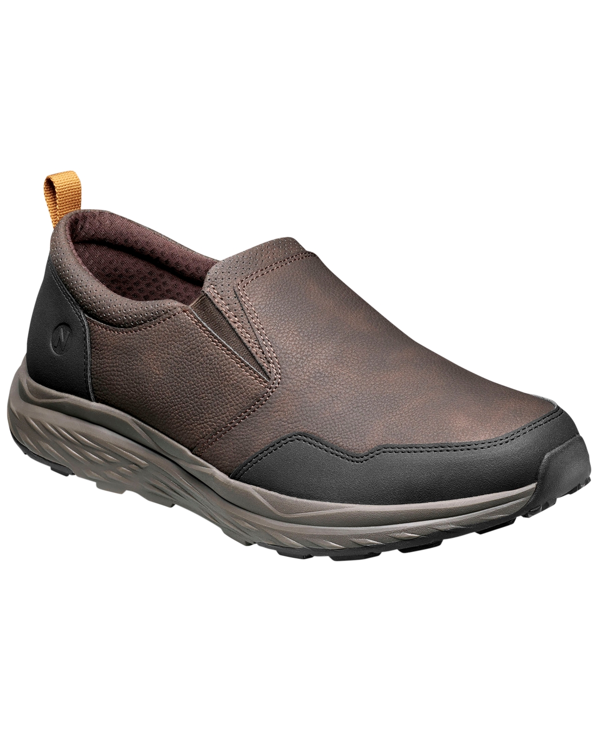Click here for Nunn Bush Mens Jester Moc-Toe Loafers - Brown prices
