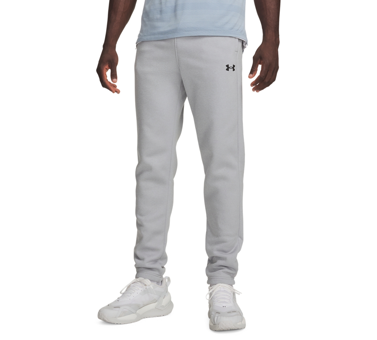 Click here for Under Armour Mens Fleece Twist Pants - Halo Gray/B... prices