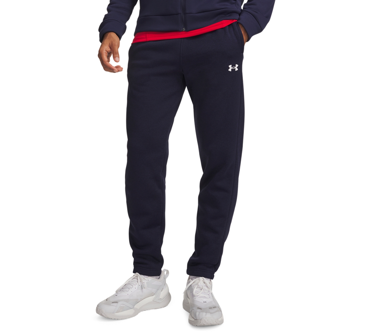 Click here for Under Armour Mens Fleece Twist Pants - Midnight Na... prices