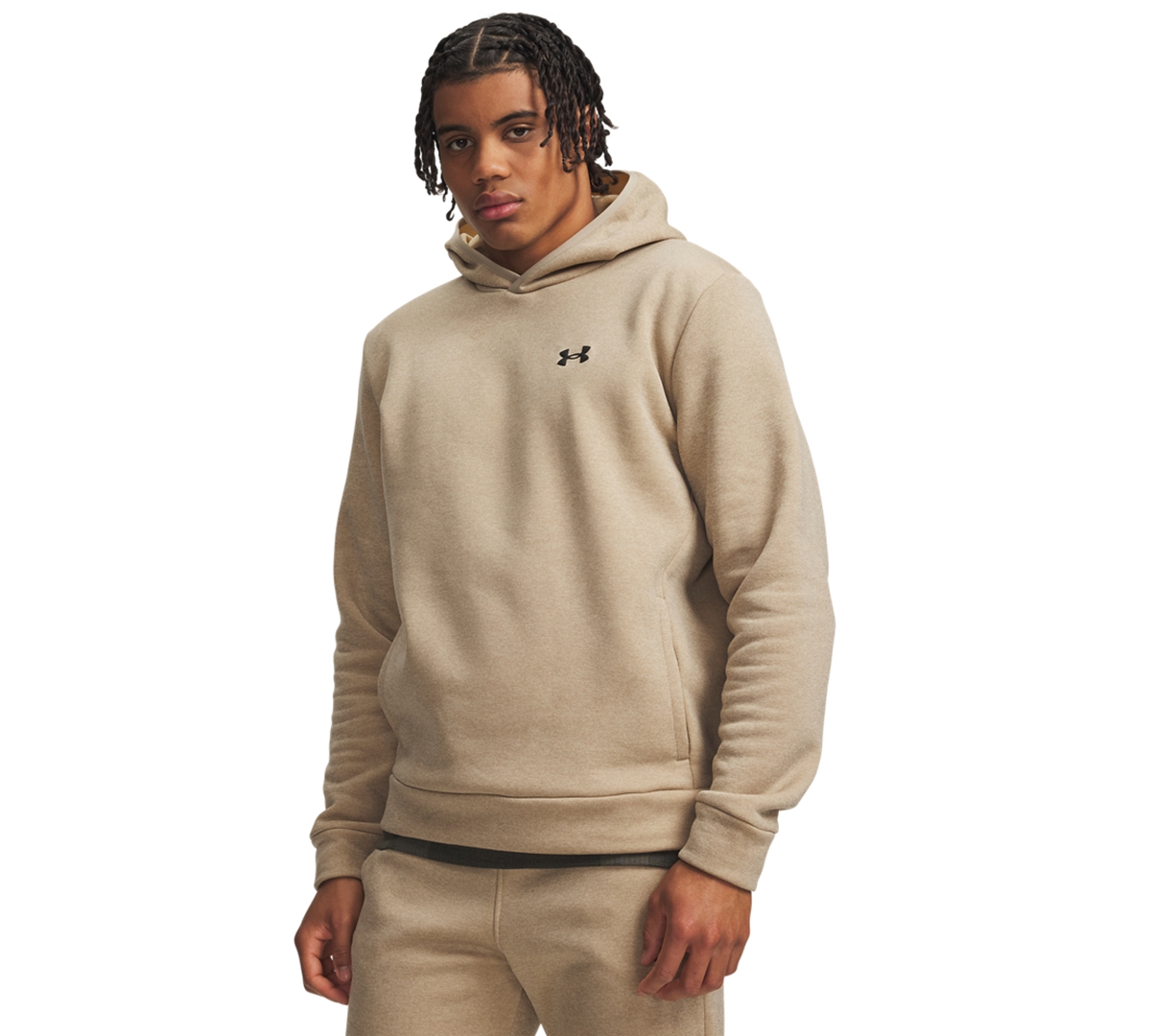 Click here for Under Armour Mens Fleece Twist Hoodie - City Khaki... prices