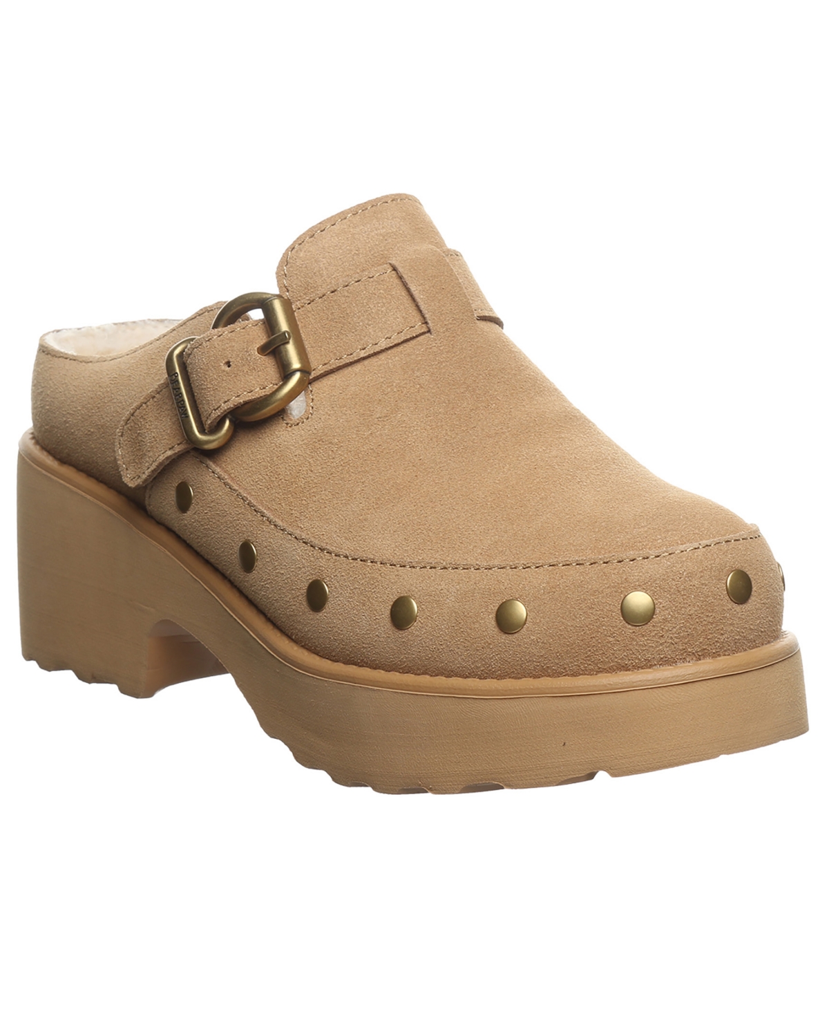 Click here for Bearpaw Womens Falyn Platform Buckle Clogs - Iced... prices