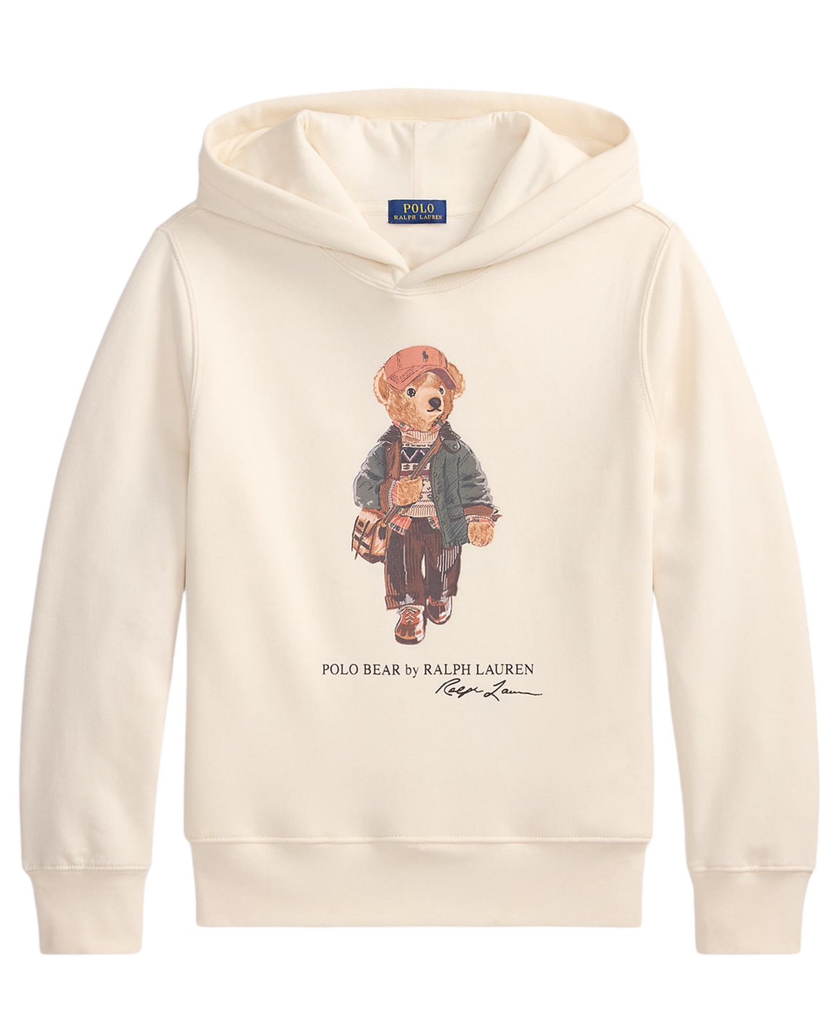 Click here for Polo Ralph Lauren Boys 8-20 Polo Bear Graphic Hood... prices