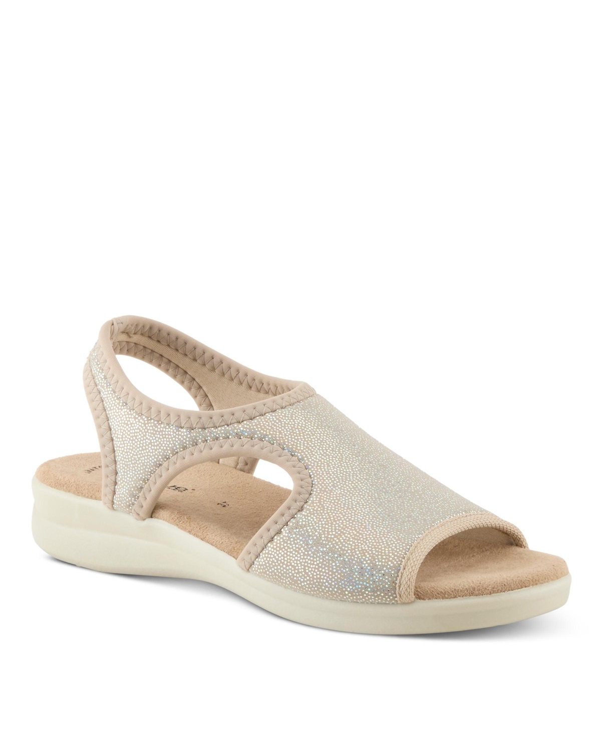 Click here for Flexus Womens Nyaman-Pindott Slingback Sandal with... prices