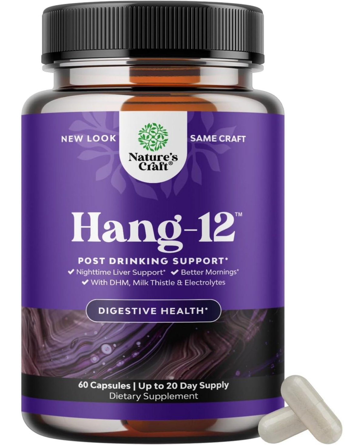 Click here for Natures Craft Hang-12 Capsules  Pre and Post Drink... prices