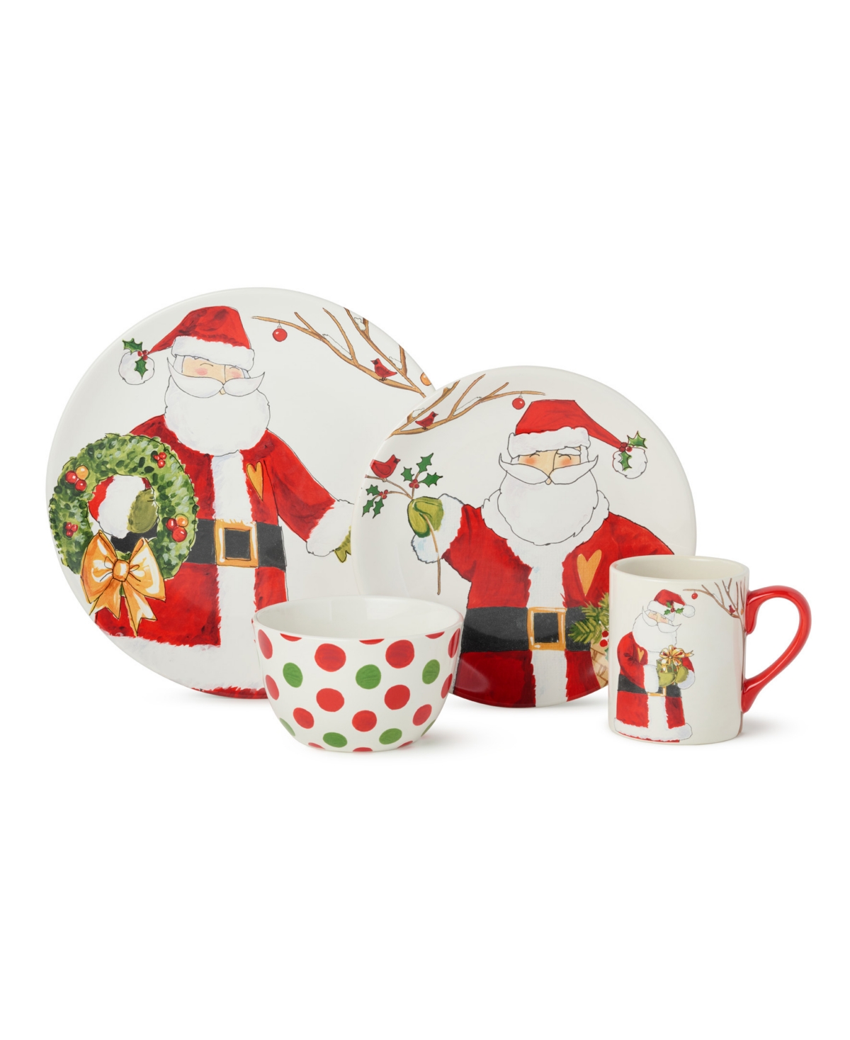 Click here for Certified International Santa Delight 16-Piece Din... prices