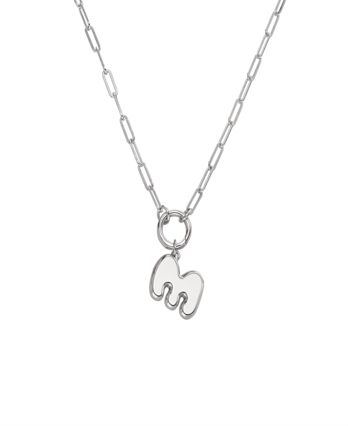 Click here for Oak & Luna Bubble Up Initial Necklace - Sterling S... prices