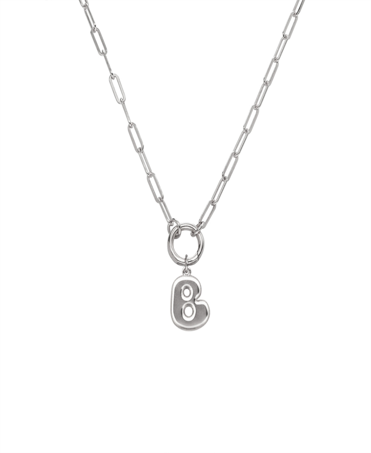 Click here for Oak & Luna Bubble Up Initial Necklace - Sterling S... prices