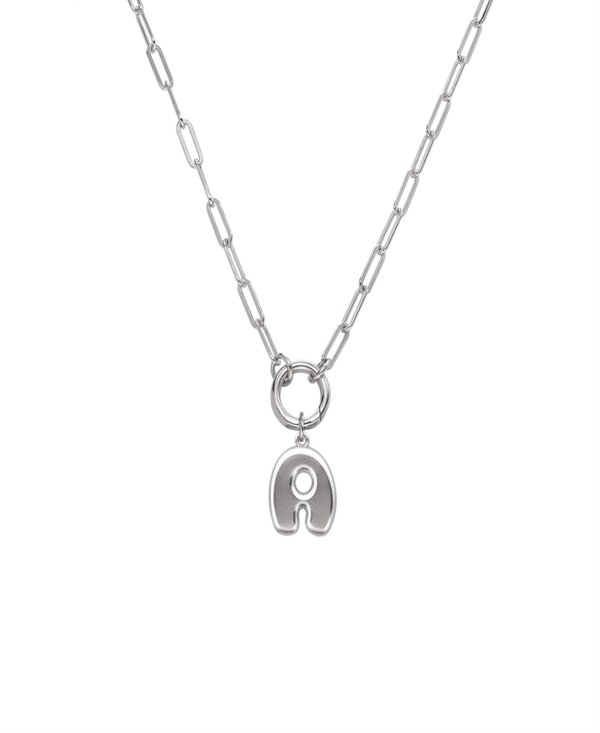 Click here for Oak & Luna Bubble Up Initial Necklace - Sterling S... prices