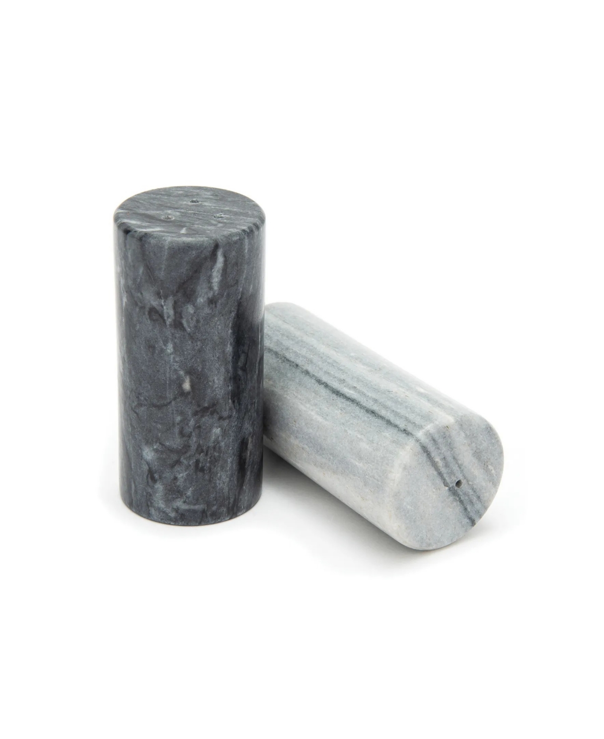 Click here for Fox Run Marble Set of 2 Salt & Pepper Shakers - Mu... prices