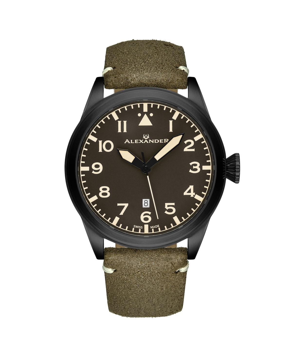 Click here for Alexander Mens Swiss Made Aviator A601.02 Quartz W... prices